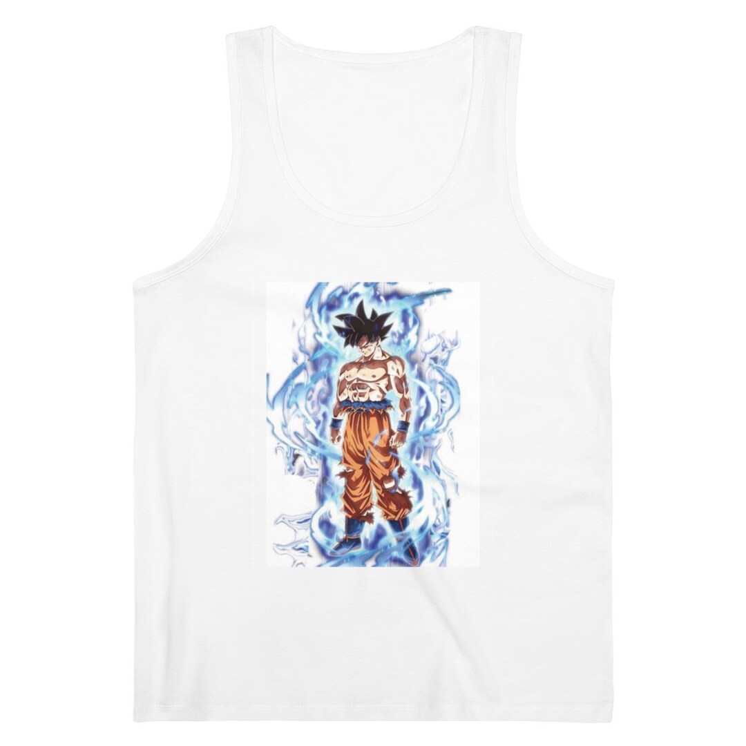 Dragon Ball Z Goku Men's Anime Workout Tank Top Gym Shirt, Fitness ...