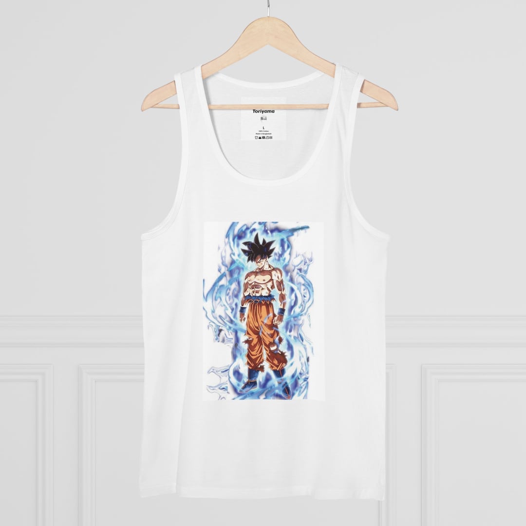 Goku Inspired Men's Anime Workout Tank Top Gym Shirt - Etsy