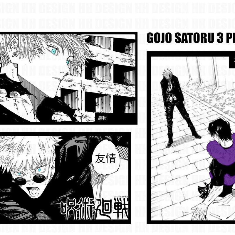 Gojo Satoru Jujutsu Kaisen Svg - Etsy