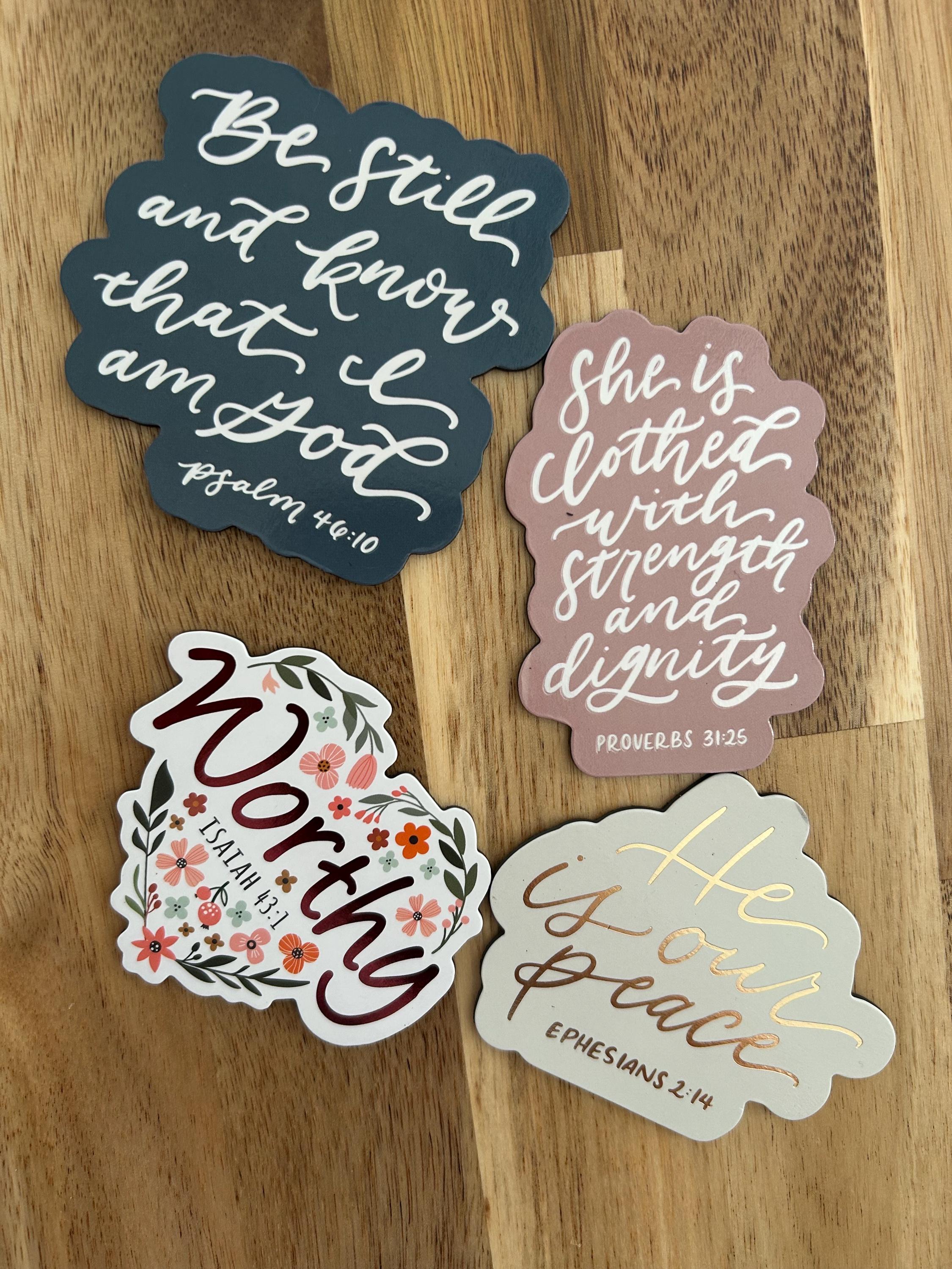 Christian Bible Verse Magnets - Etsy