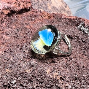 Jellyfish Ring,ocean Ring,sea Creature Ring,glass Jewelry,beach Ring ...