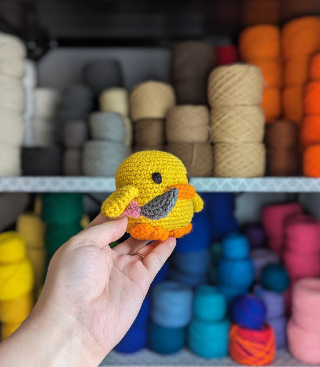 Crochet Stabby Duck Plush - Etsy