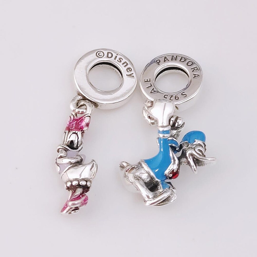 Pandora Donald Daisy Duck Dangle Charm Set - Etsy