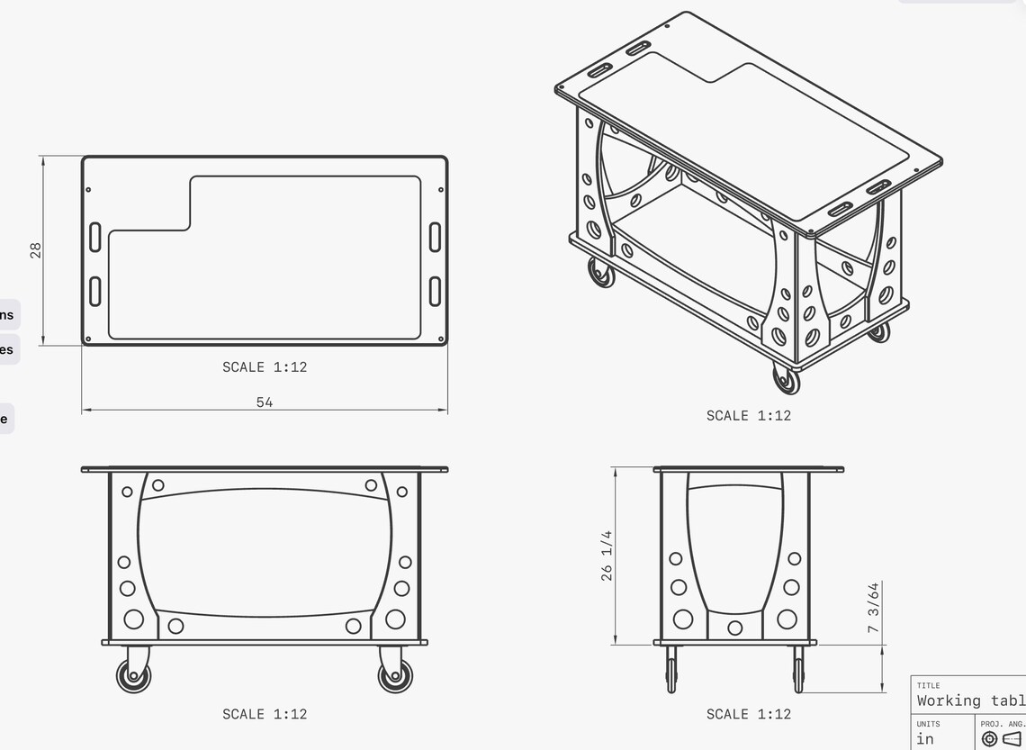 Working Table for CNC Machinists - Etsy