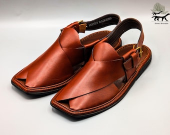 For American Cowboy Premium Quality Peshawari Pakistani Sandals for Men ...