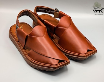 For American Cowboy Premium Quality Peshawari Pakistani Sandals for Men ...