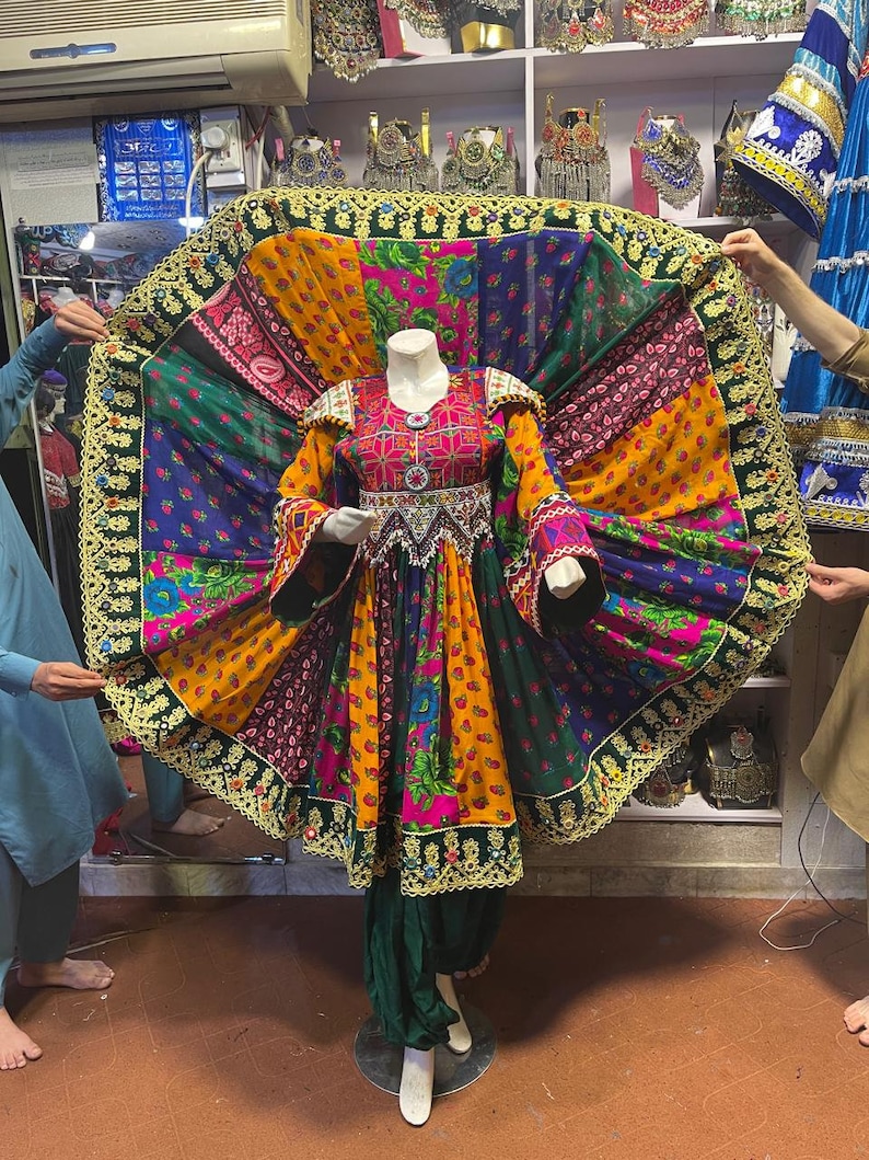 Modren Short Afghan Kochi Turkish Indian Style Party Dress for Women - Etsy