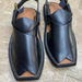 Imran Khan Black Kaptaan Chappal Unique Quality Peshawari Chappal for ...