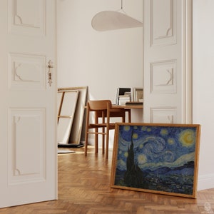 Vincent Van Gogh, the Starry Night | Celestial Art Print, Van Gogh Art ...