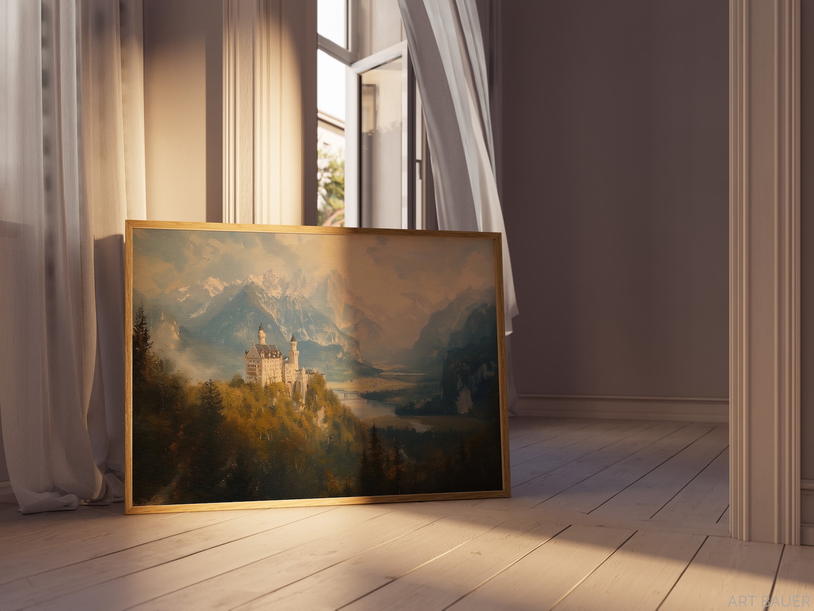 Neuschwanstein Castle | Framed Print, Fairytale Castle, Framed Wall Art ...