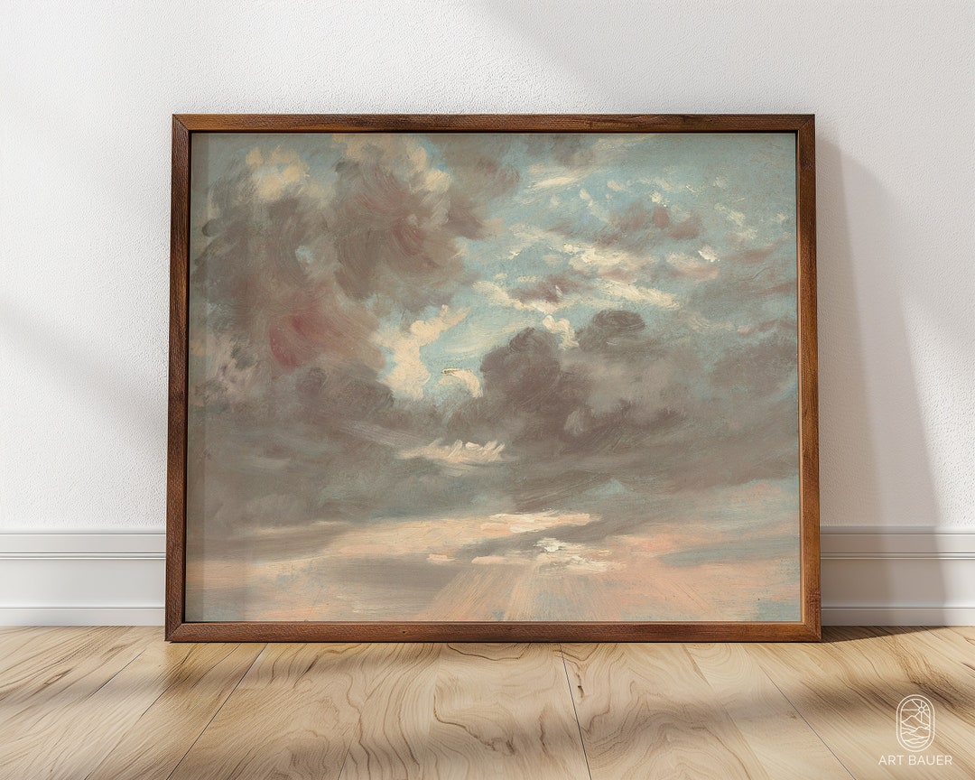 Cloud Study, John Constable 1821 Cloud Print, Sky Painting, Nursery ...