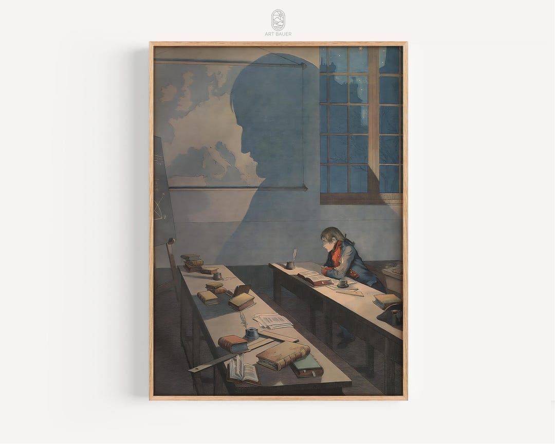 Young Napoleon Bonaparte in Brienne | Job, 1780 | Napoleon Illustration ...