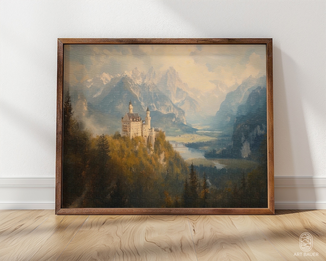 Neuschwanstein Castle | Framed Print, Fairytale Castle, Framed Wall Art ...