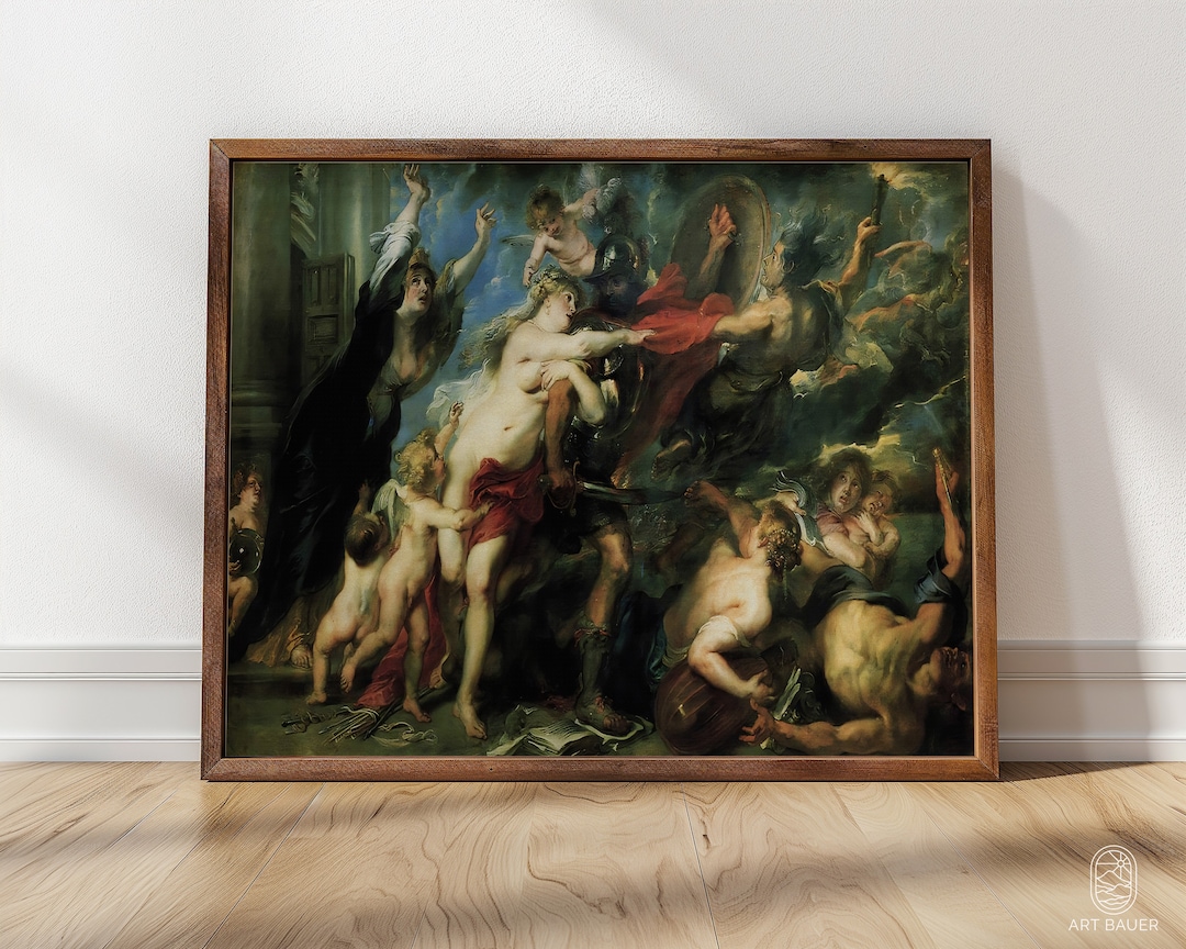 Peter Paul Rubens, Consequences of War (1638) | War Art, Rich Color, Framed Art, Baroque Artwork ...