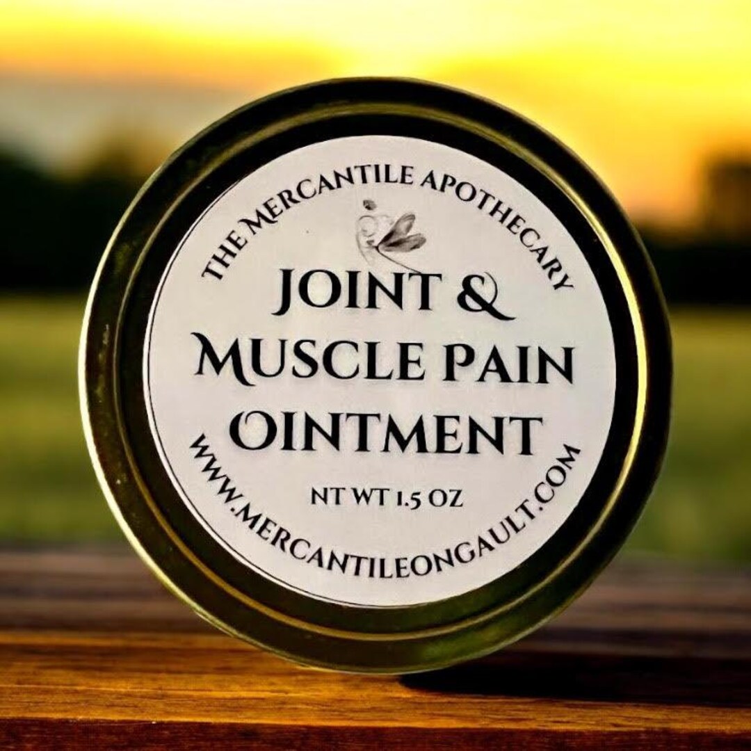 Organic Joint & Muscle Pain Ointment - Etsy