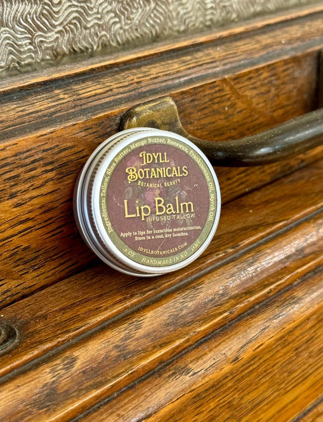 Tallow Lip Balm Frankincense & Myrrh - Etsy