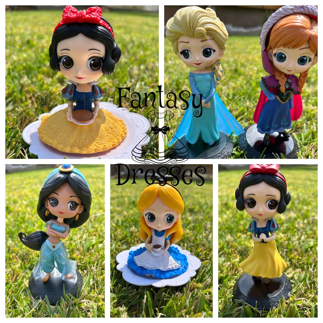 Princess Doll Cake Topper Birthday Cake Decoration - Etsy