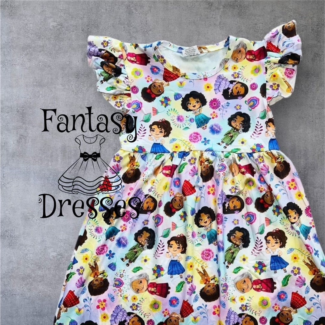 Encanto Girl Dress Enchantment Family Girl Dress - Etsy