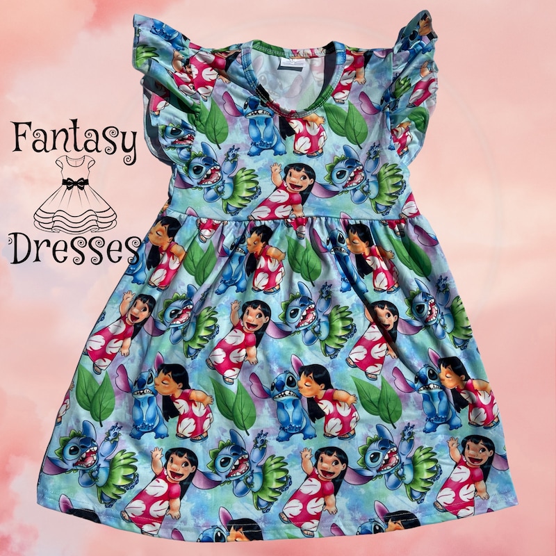 Lilo and Stitch Dresses for Girls - Etsy