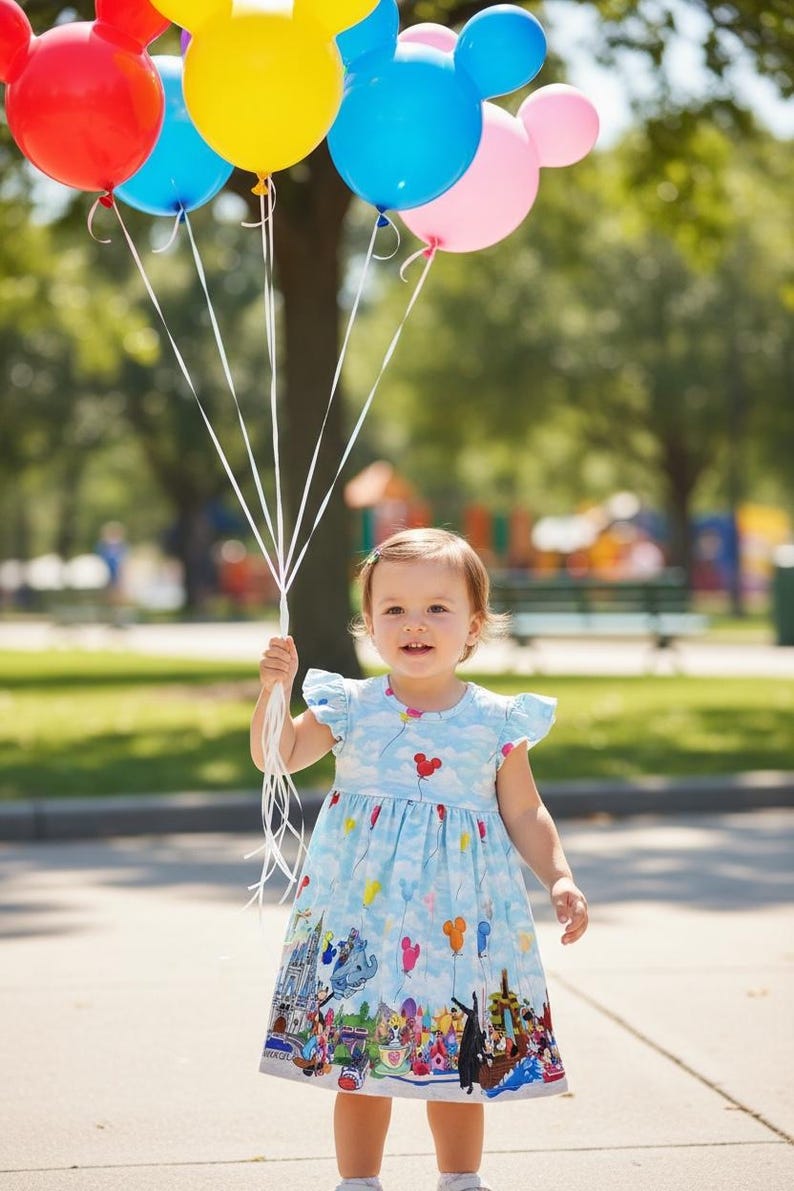 The Best Day Ever Characters Girl Dress - Etsy