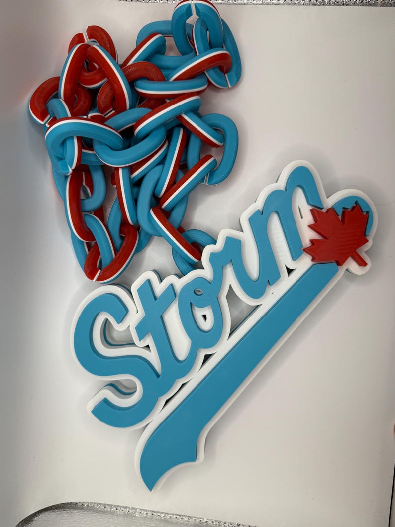 Custom 3D Printed MVP Chain - Etsy