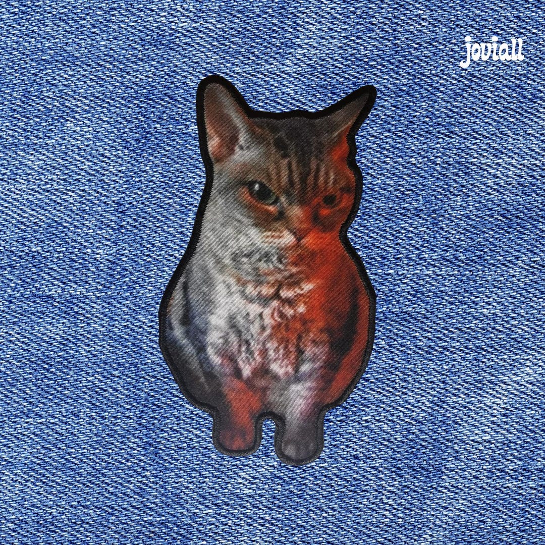 Patch "angry Cat Meme", Meme Cat Patch, Patch for Backpack/ Tote Bag ...