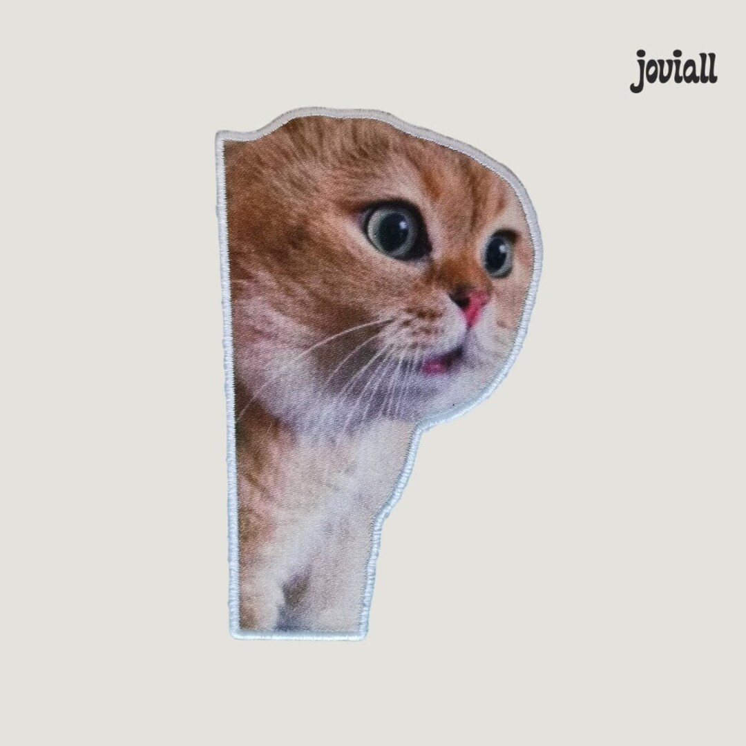 Patch "meme Talking Cat", Meme Cat Patch, Patch for Backpack/ Tote Bag ...