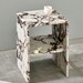 Calacatta Viola Marble Side Table, Coffee Table , Marble Coffee Table ...