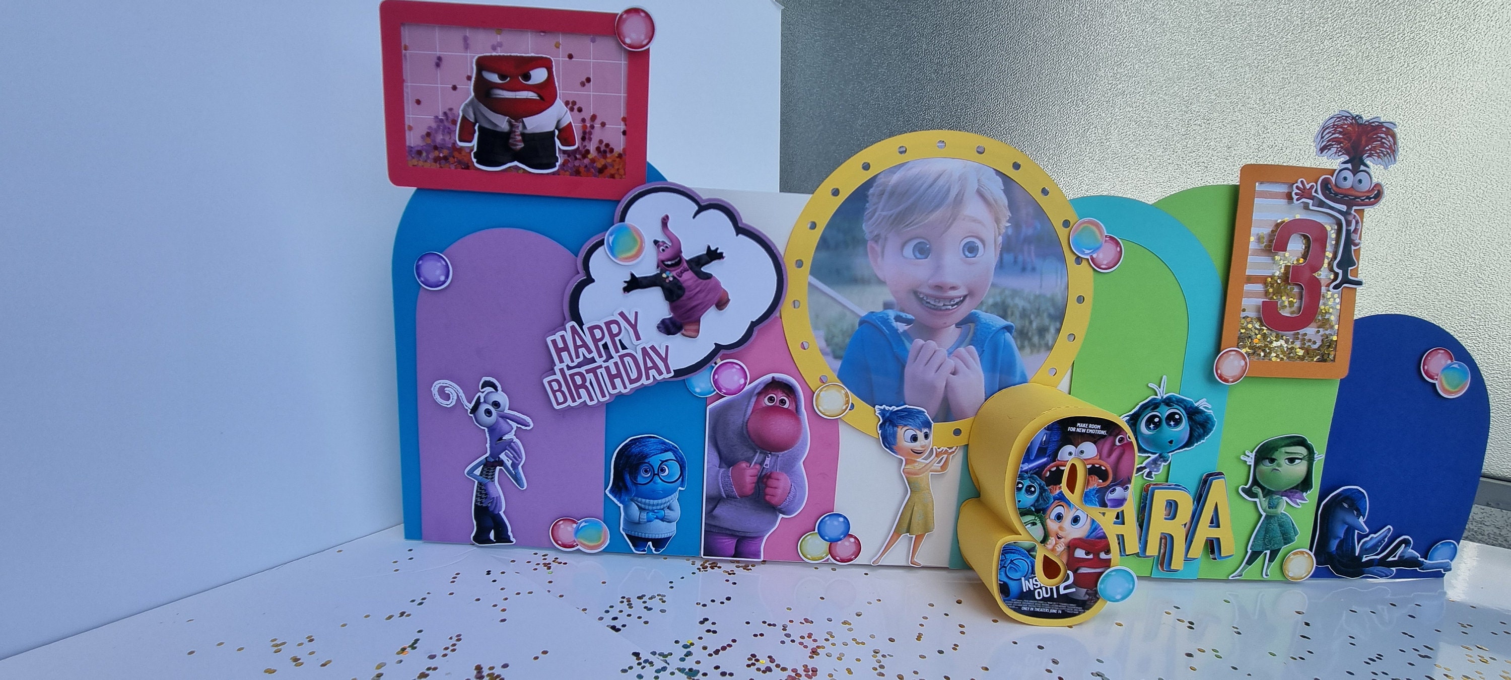 Inside Out Birthday Party Kit | Backdrop Birthday | Favors Party Kit ...