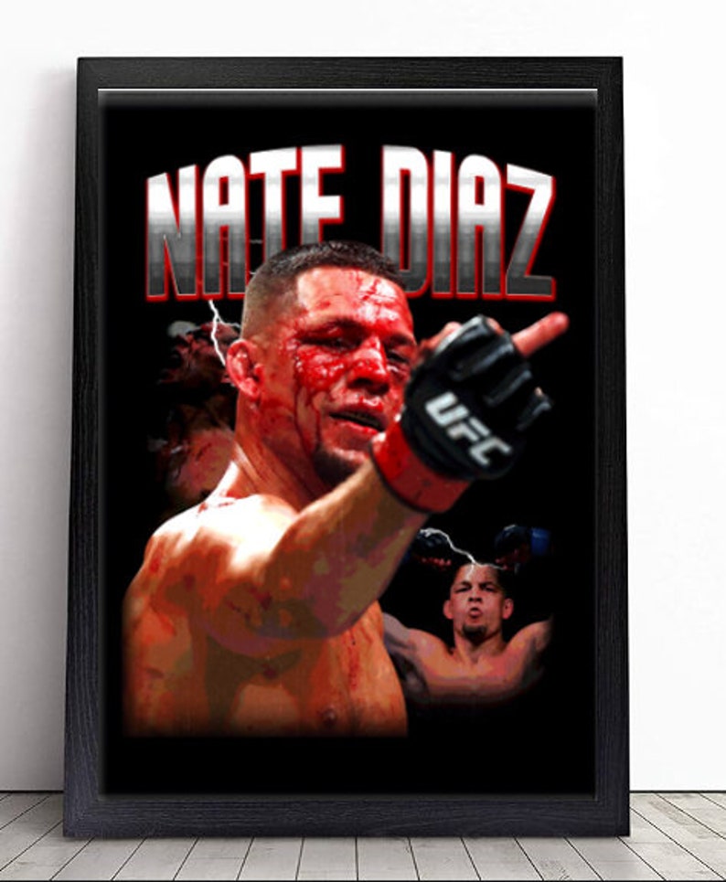 Nate Diaz Poster - Etsy