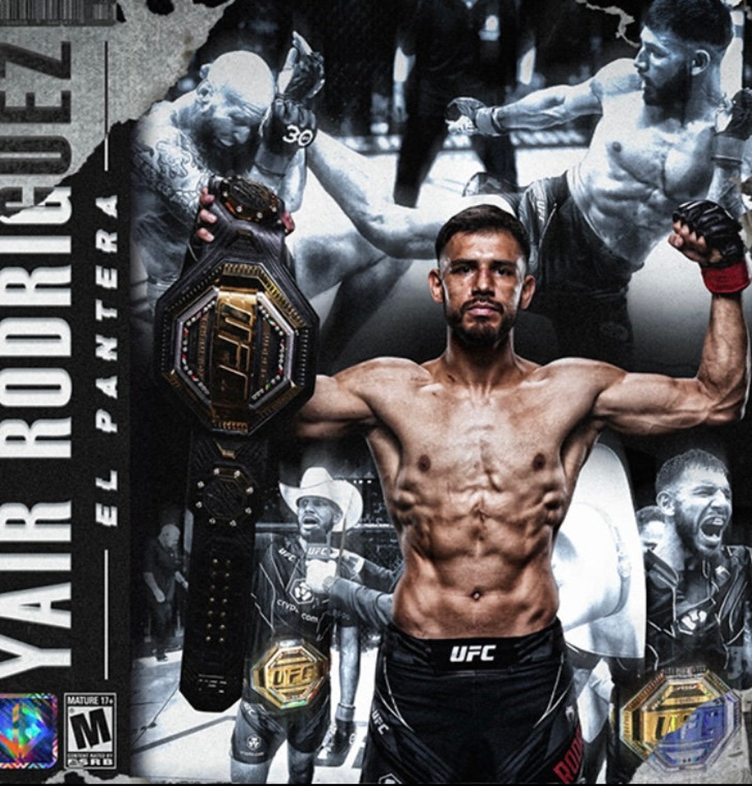 Yair Rodriguez Poster - Etsy