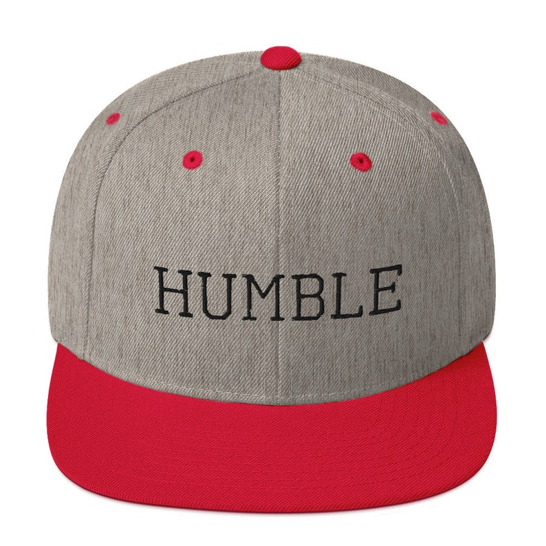 HUMBLE Snapback Hat This Funny Hat Makes a Great Gambler - Etsy