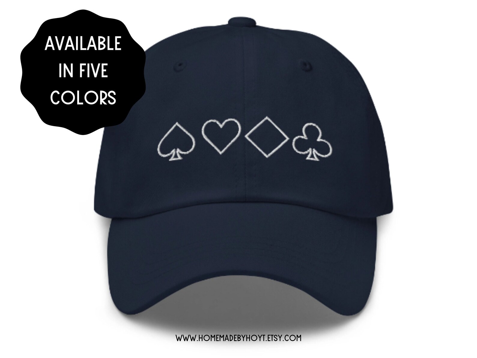 Playing Card Pips Las Vegas Style Dad Hat | Etsy