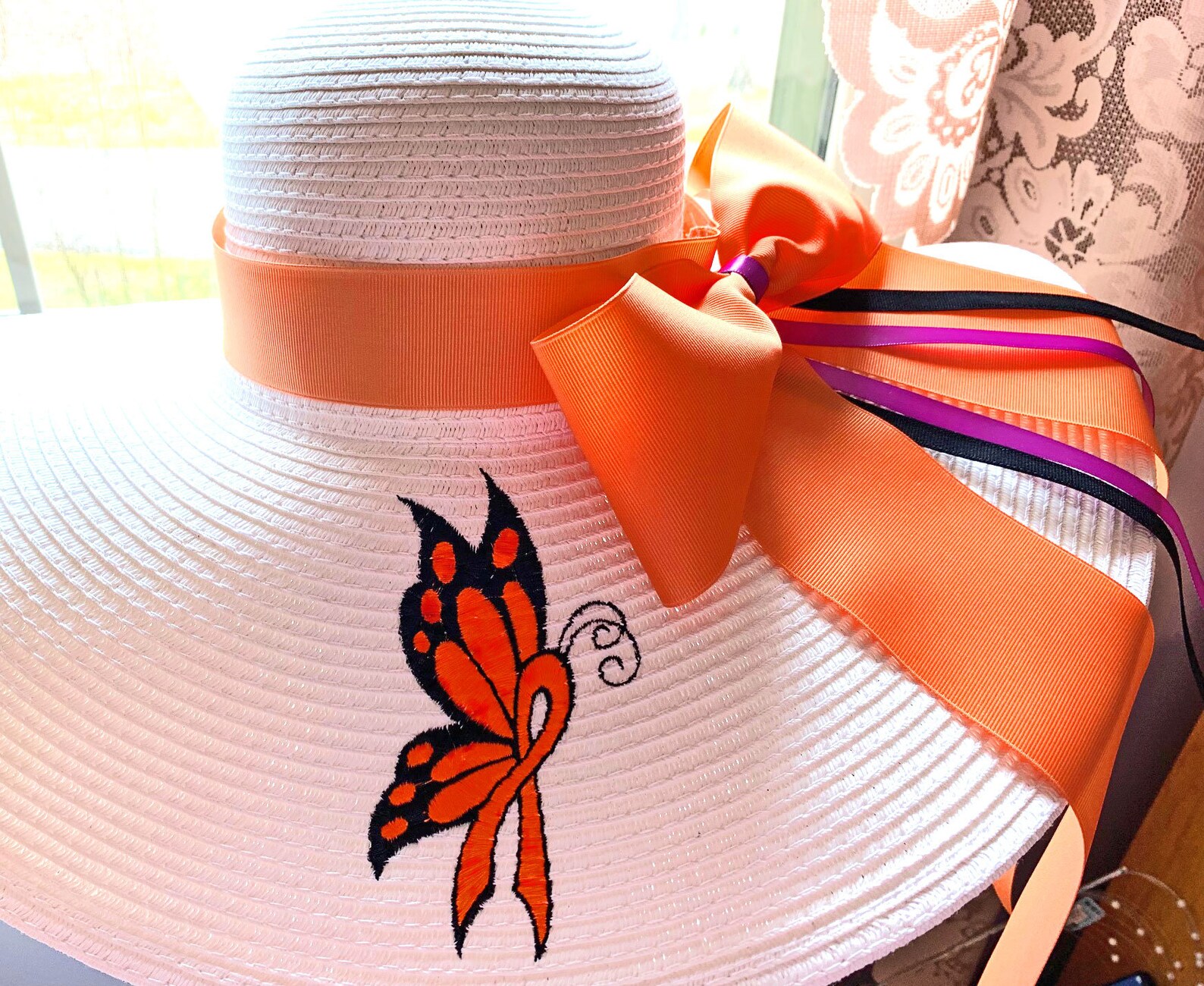 MS Multiple Sclerosis Floppy Hat MS Walk Hat Can Be | Etsy