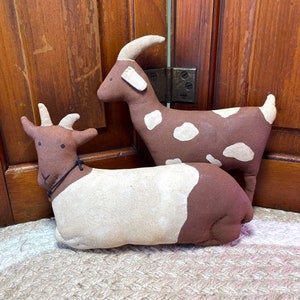 Primitive Goats- Farmhouse Decor - Set of Two - Shelf Sitter - Etsy