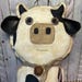Rustic Cow - Primitive Decor - Hanging - Etsy