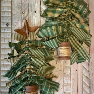 Primitive Rag Tree - Christmas Tree - Holiday Decor - Etsy