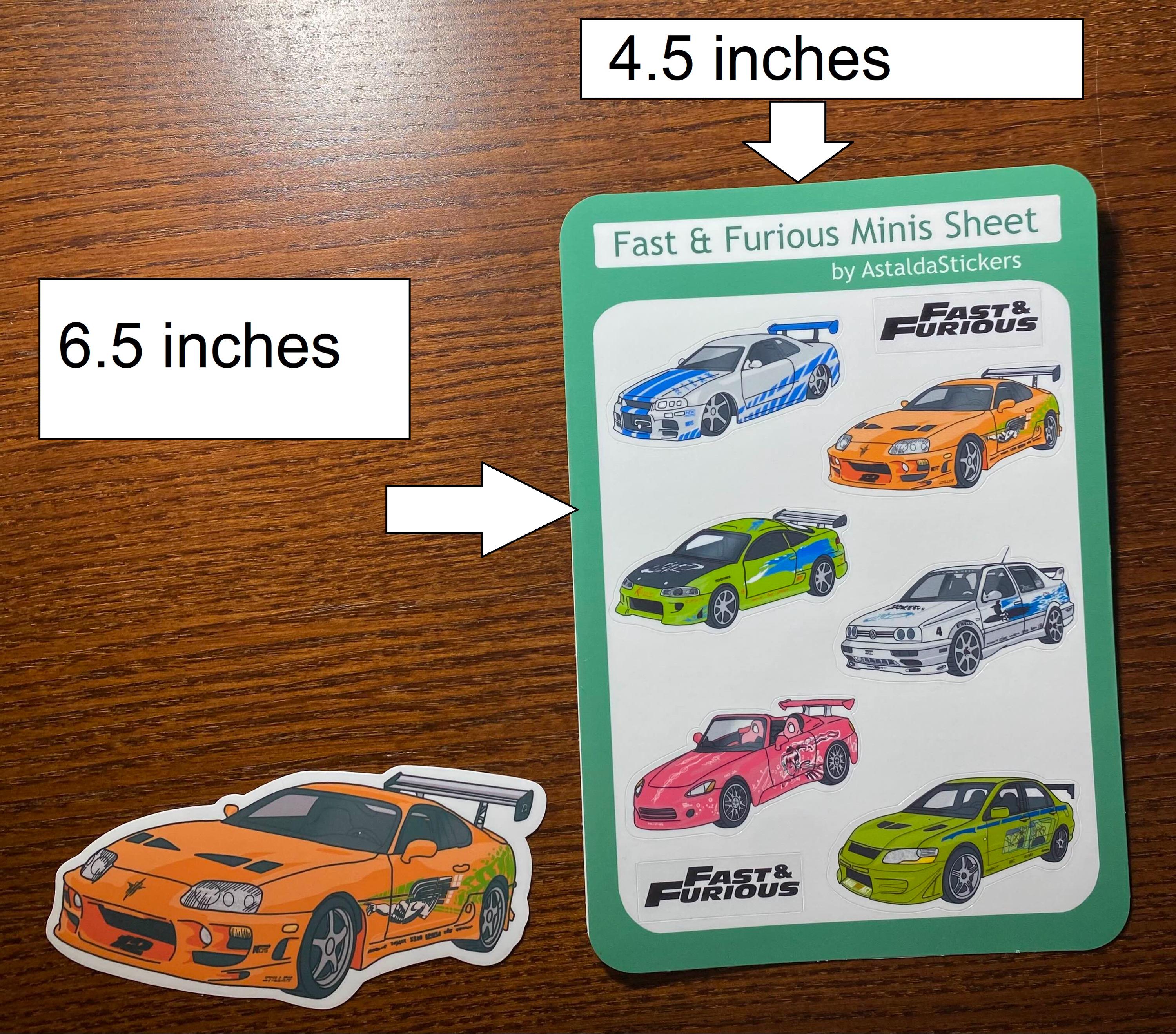 Tokyo Drift Car Stickers