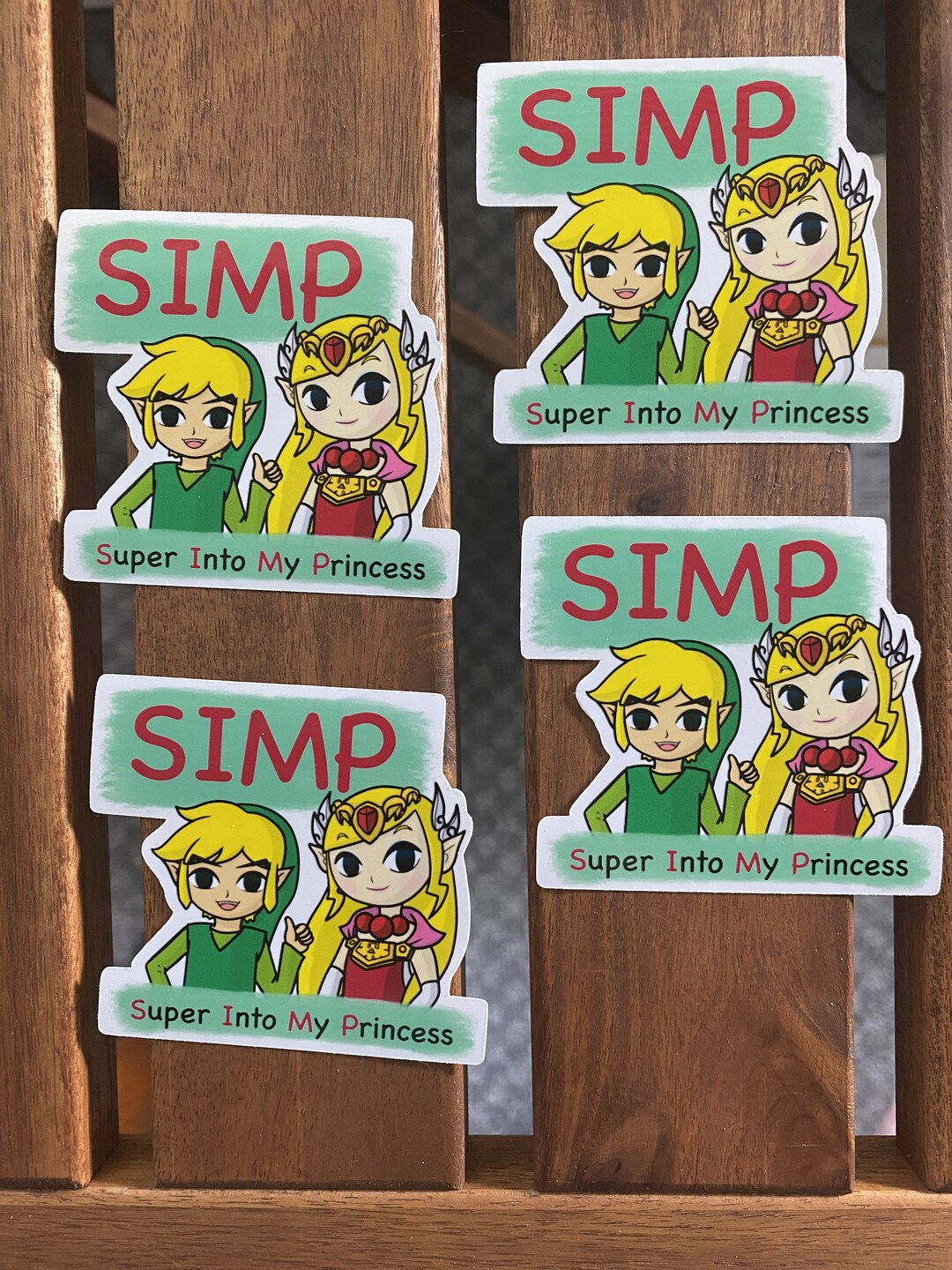 Legend of Zelda SIMP Sticker Wind Waker - Etsy