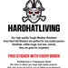 2 Pack - Hard Hat Sticker - Welcome to Hell Ticket - Check Out Our ...