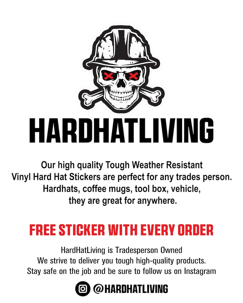 2 Pack - Hard Hat Sticker - No Rats - Etsy