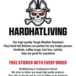 2 Pack - Hard Hat Sticker - Caution OSHA Law- Check Out Our Other ...