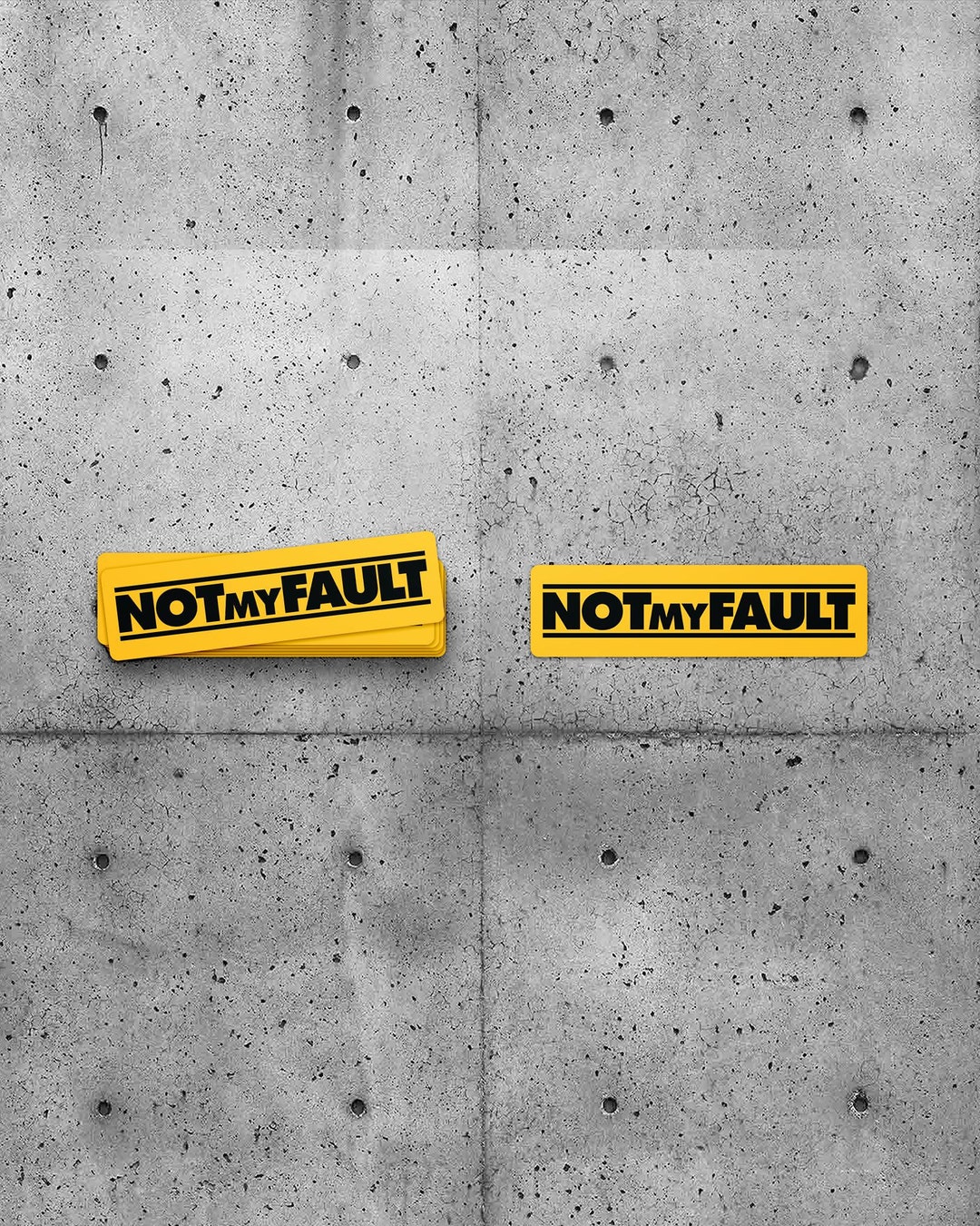 2 Pack - Hard Hat Sticker - Not My Fault- Check Out Our Other Sticker ...
