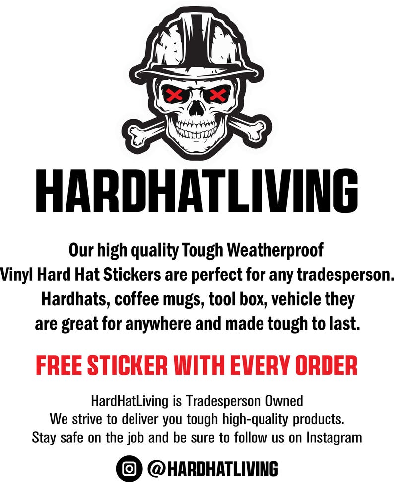 Weatherproof Hard Hat Sticker Carpenters Union Gold Standard - Etsy