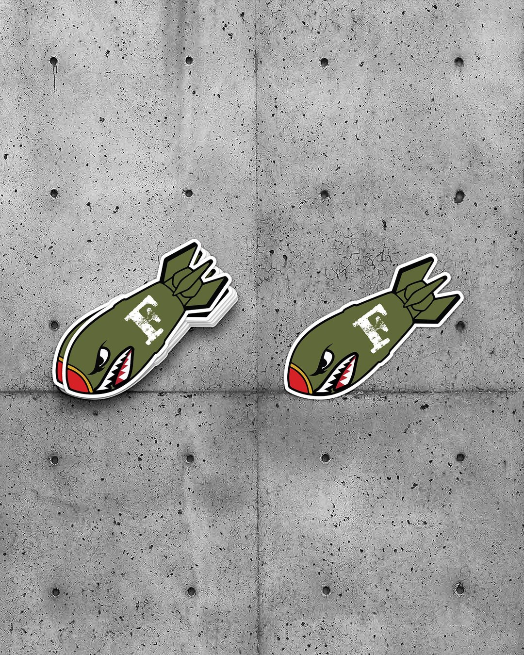 2 Pack - Hard Hat Sticker- F Bomb - Etsy