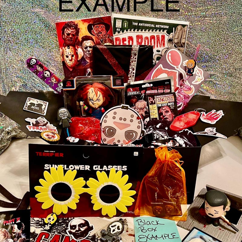 Horror Mystery Box - Etsy