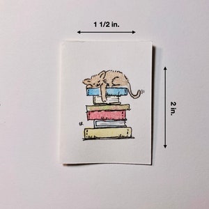 Tiny Cards Tiny Card With Envelope Cute Animal Cards - Etsy