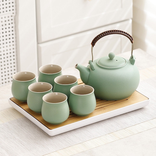 Ceramic Tea Set - Etsy