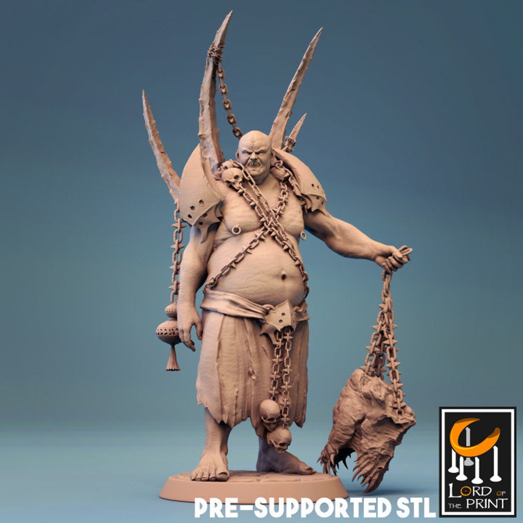 Pestilence B 3D Printed Model Dnd resin 7k Ultra High Quality Model - Etsy