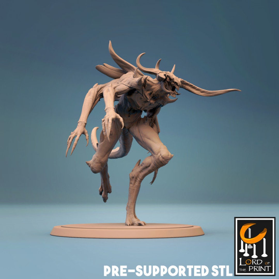 Tormentor A 3D Printed Model Dnd resin 7k Ultra High Quality Model - Etsy